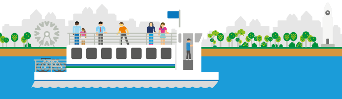 River shuttles | Société de transport de Montréal