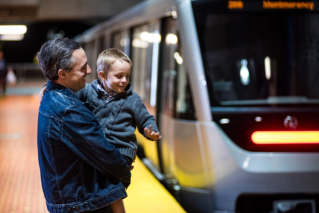 The STM announces the full reception of the AZUR trains set out in the ...