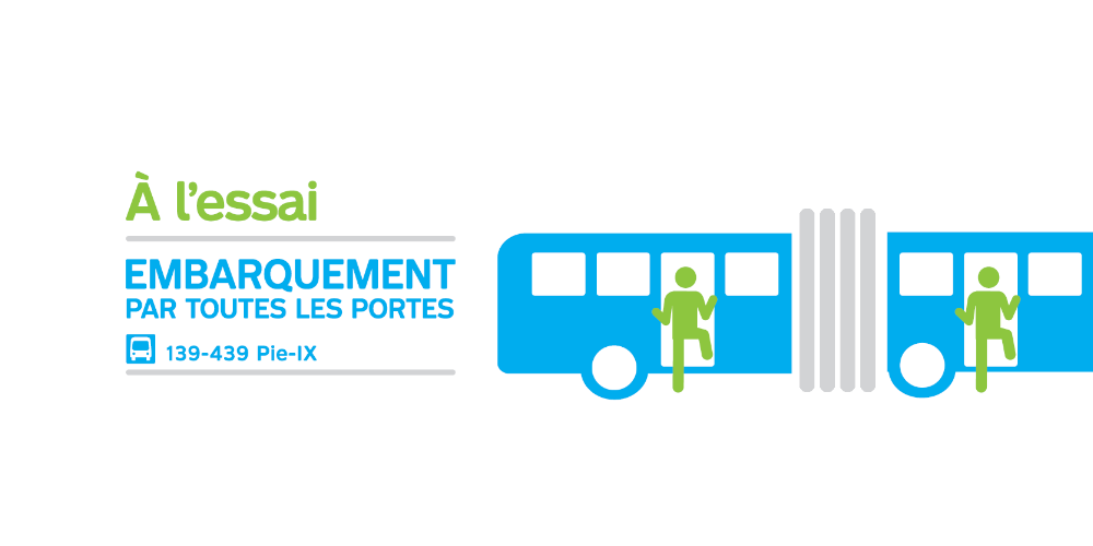 Boarding the bus via all doors on the 139 and 439 lines to improve the ...