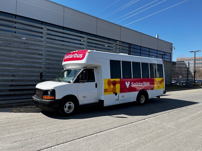 La STM offre un nouveau minibus pour un service de navette de la ...