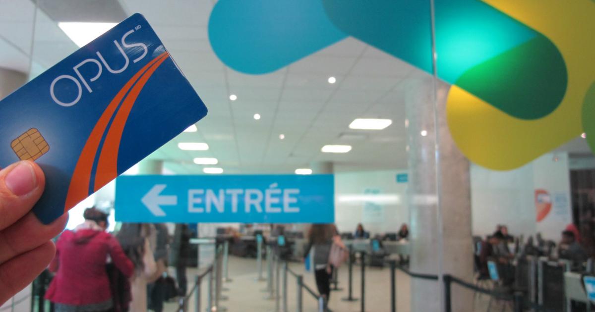 OPUS avec photo - Étudiants | Société de transport de Montréal